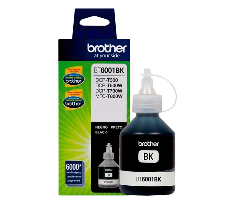 Tinta Brother Bt-6001bk Negro Dcp T300w 500w 700w
